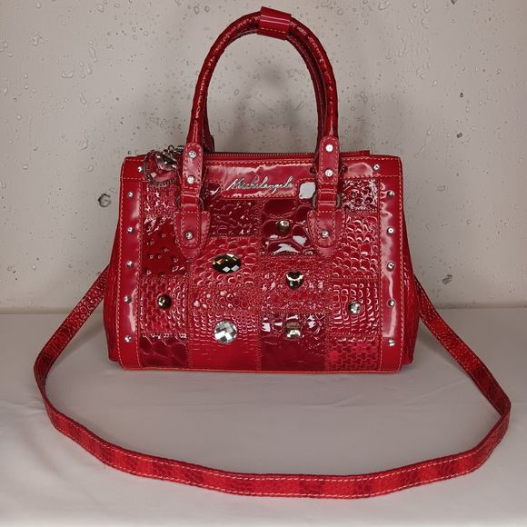 Michelangelo | Bags | Michelangelo Handbag Crossbody Purse Red ...